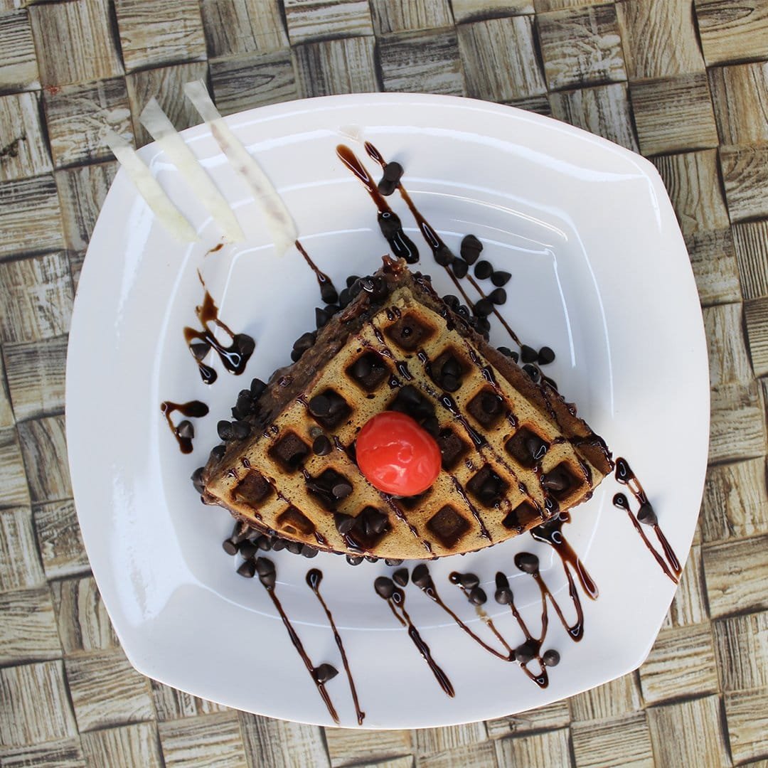 Chocolate Overloaded Waffle – Fruit and Food Guru